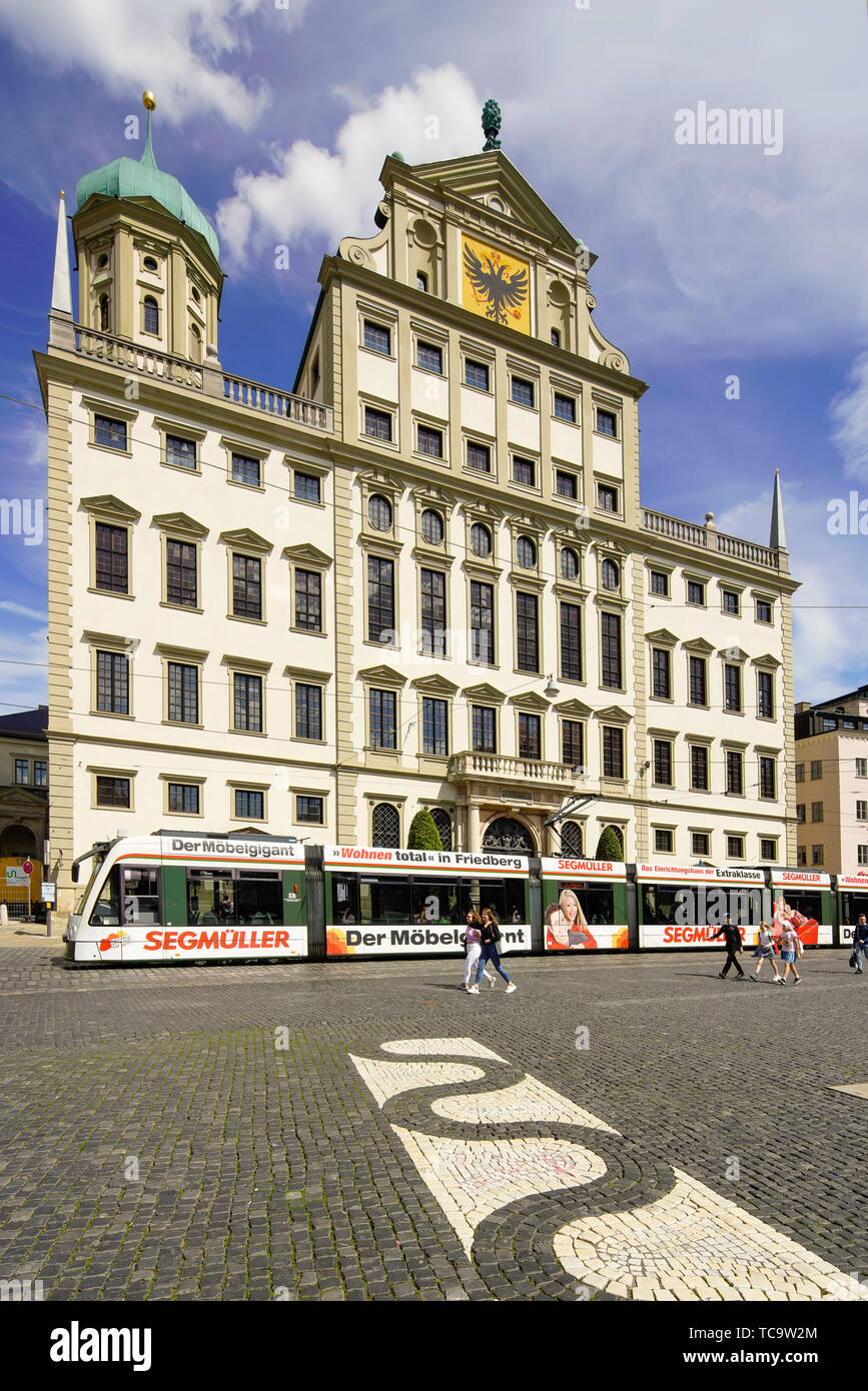 Facade augsburg historic architecture hi-res stock photography and ...