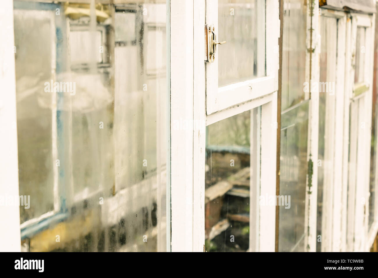 White window frames as background Stock Photo - Alamy