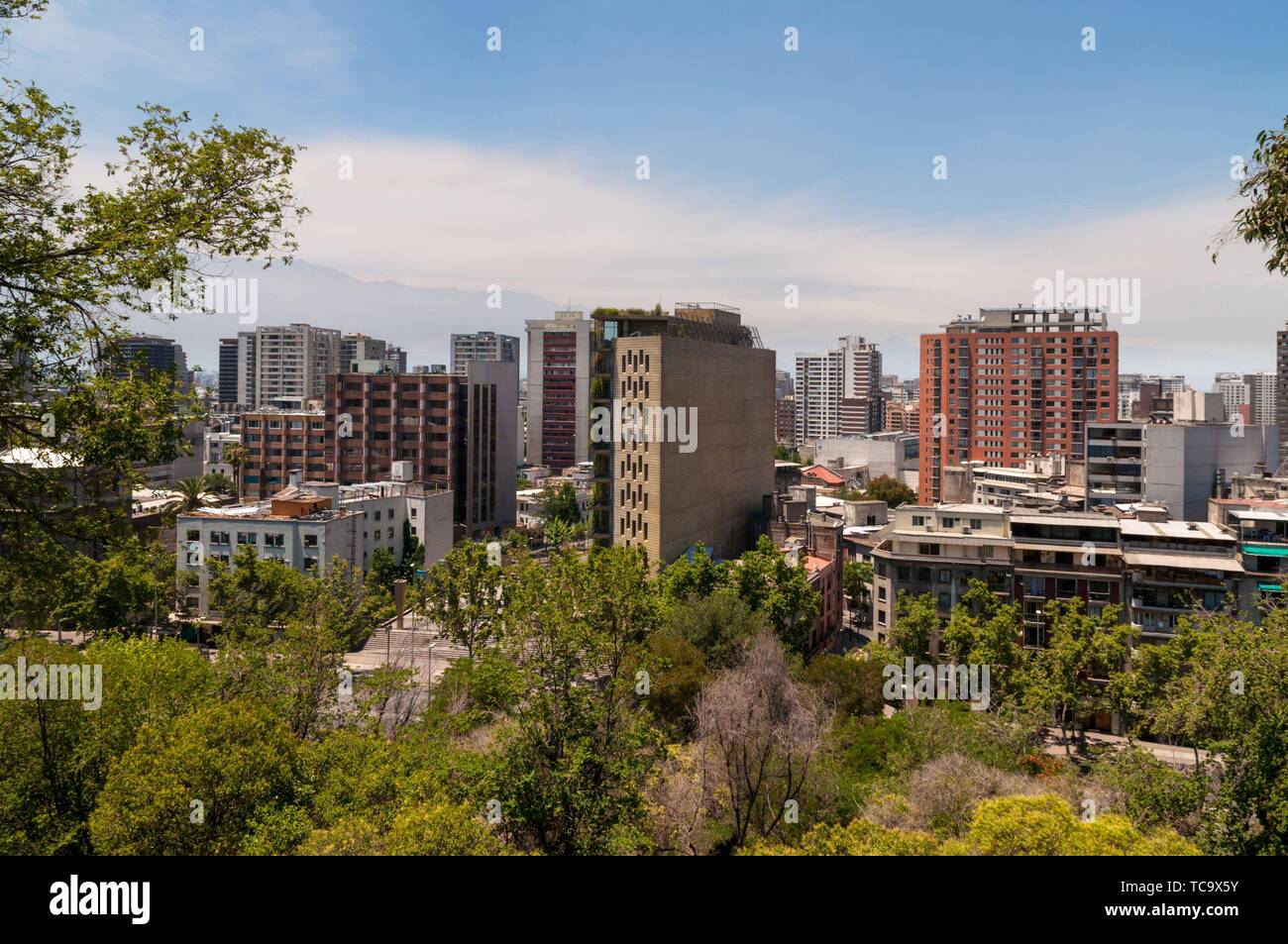 Santiago de chile cityscape hi-res stock photography and images - Alamy