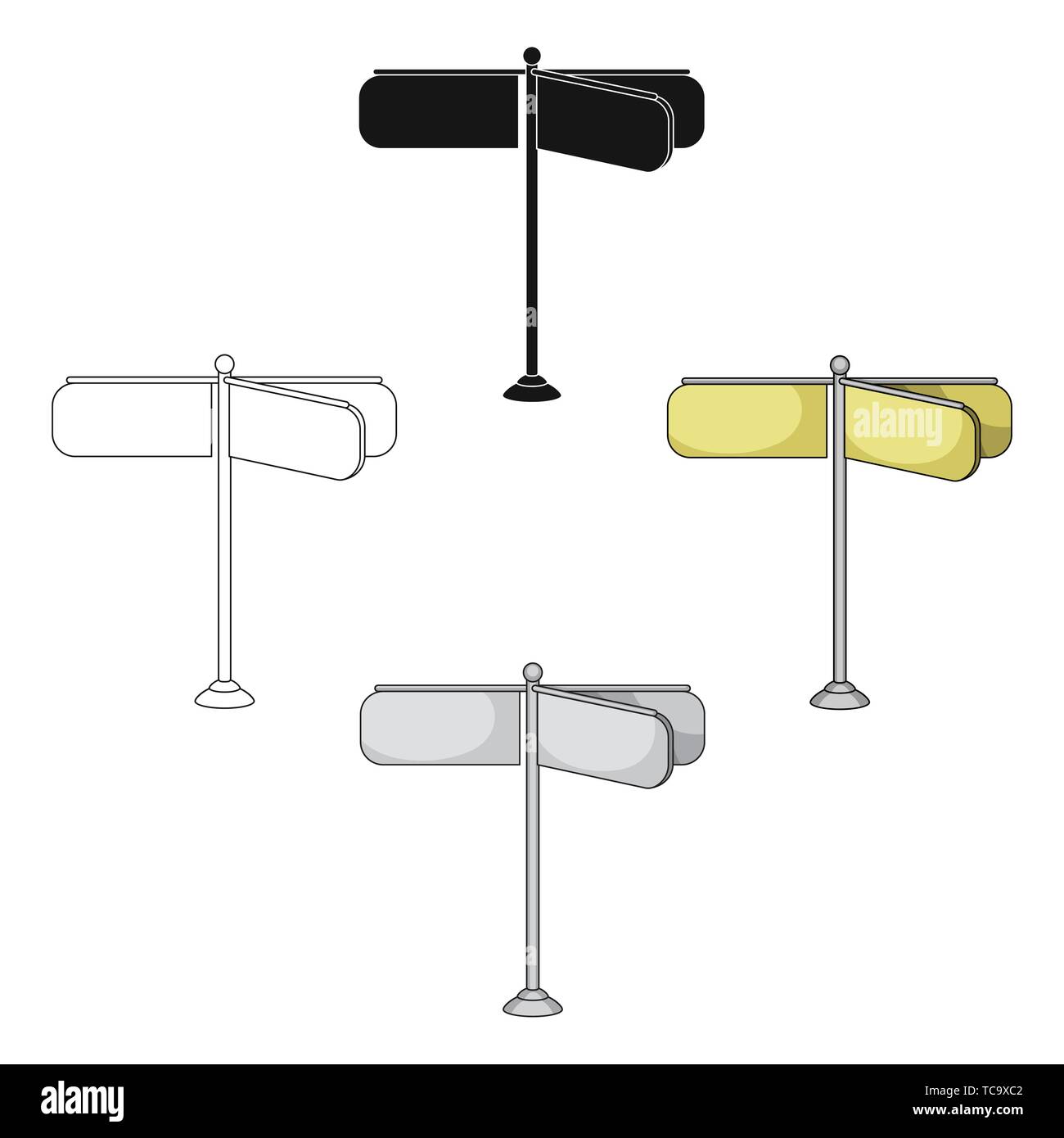 Sign single icon in cartoon,black style.Sign vector symbol stock ...