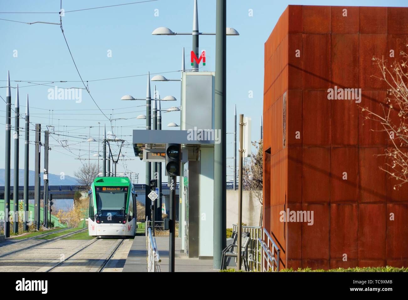 Granada tram hi-res stock photography and images - Alamy