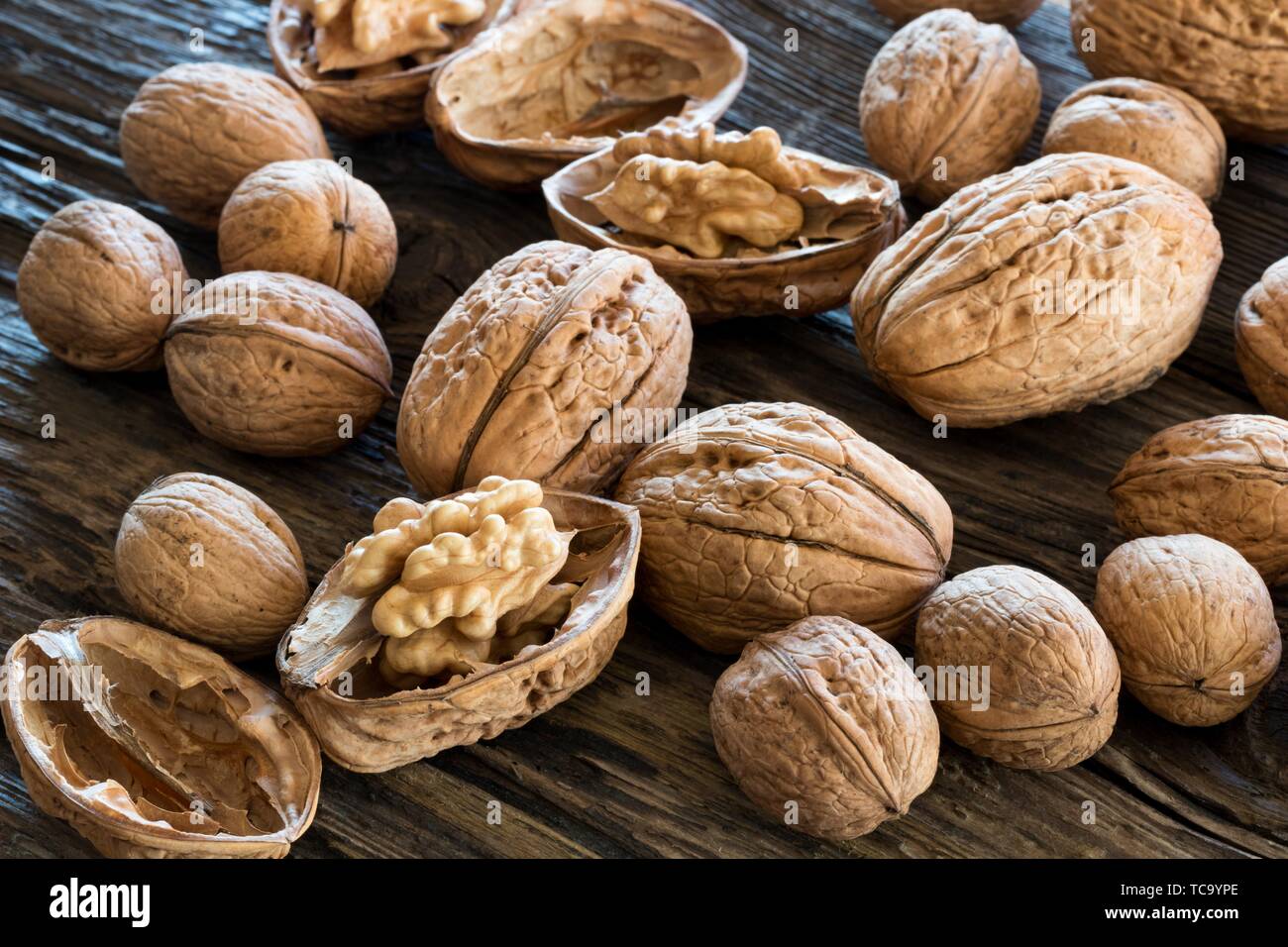 Broken nuts hi-res stock photography and images - Alamy