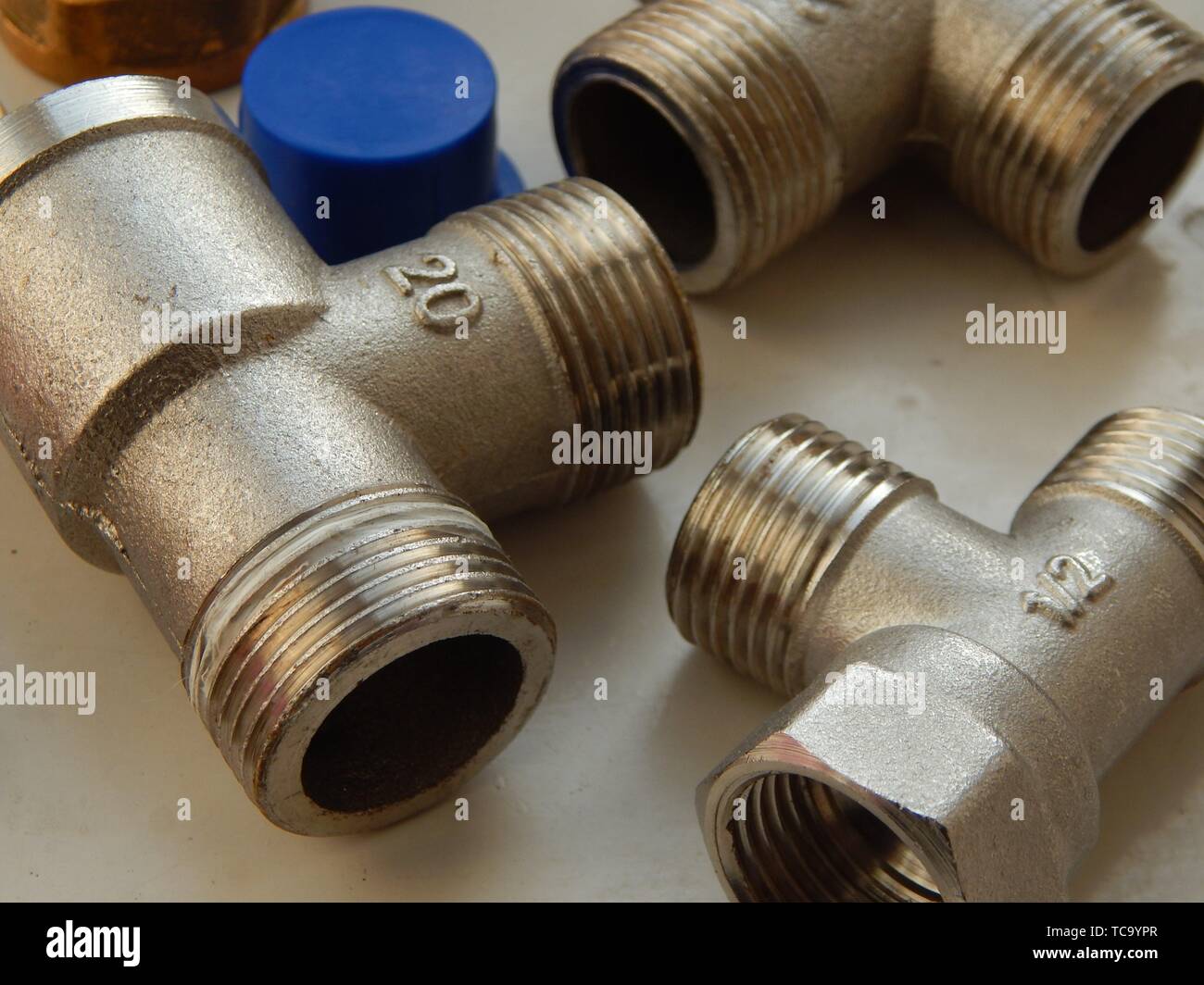 Plumbing Fitting Tap Connector High Resolution Stock Photography and ...