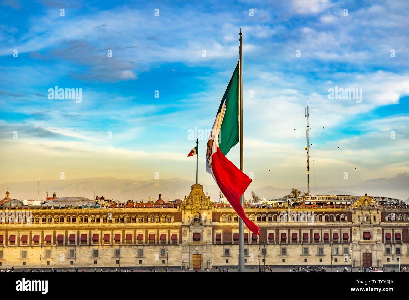 Bandera Mexicana Zocalo