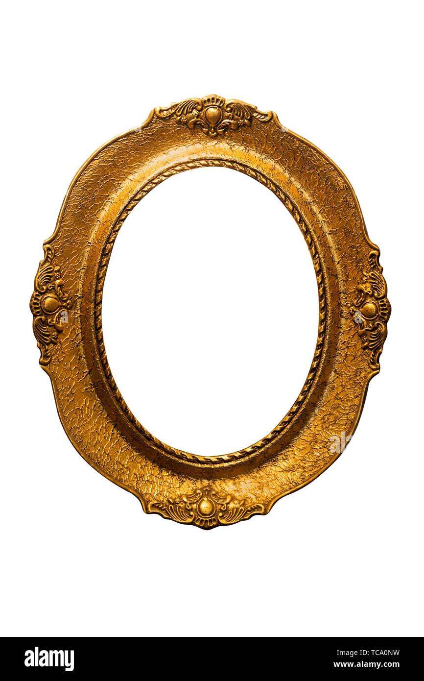 Golden vintage frame hi-res stock photography and images - Alamy