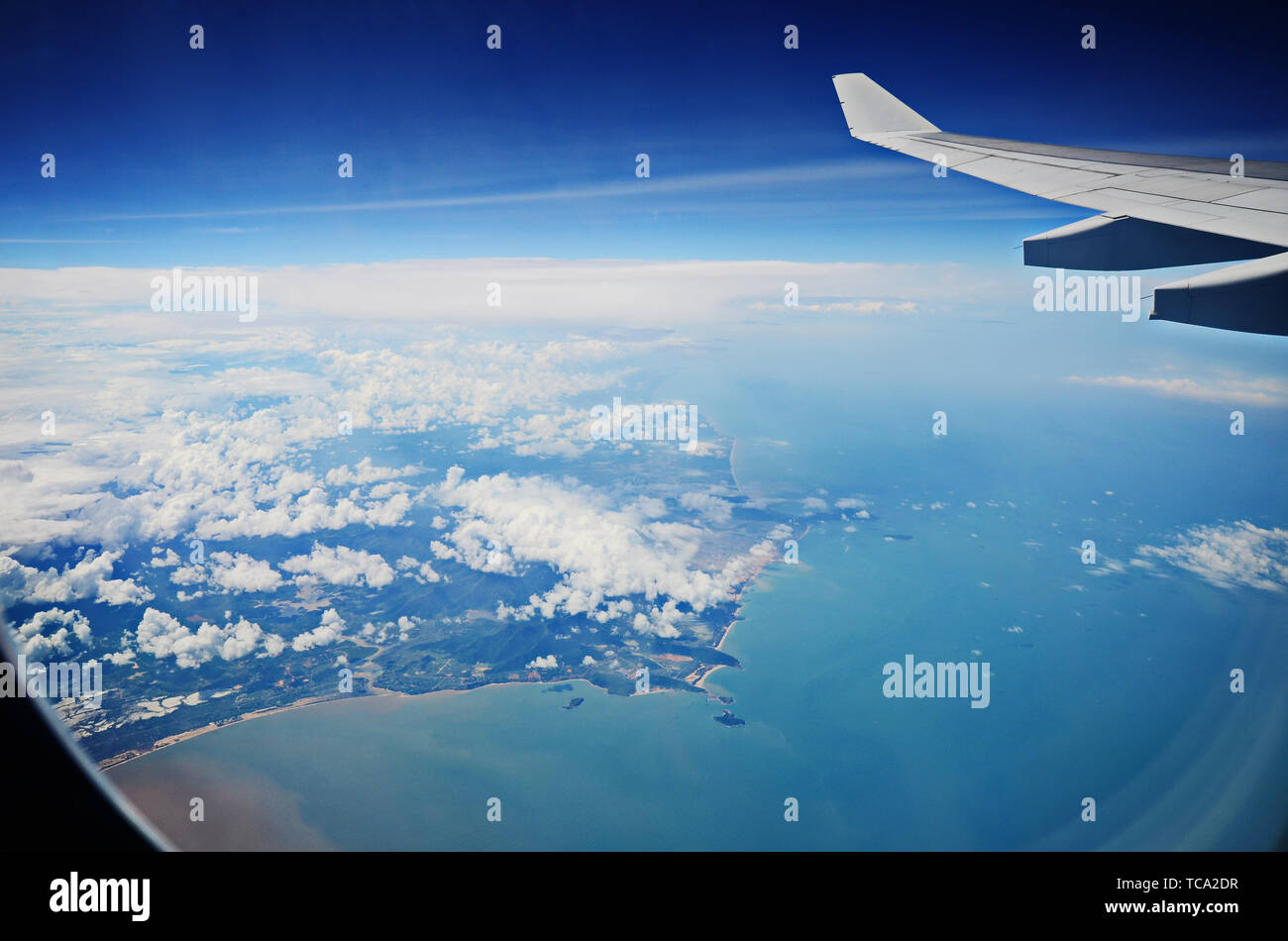 Civil airliner travel Stock Photo - Alamy