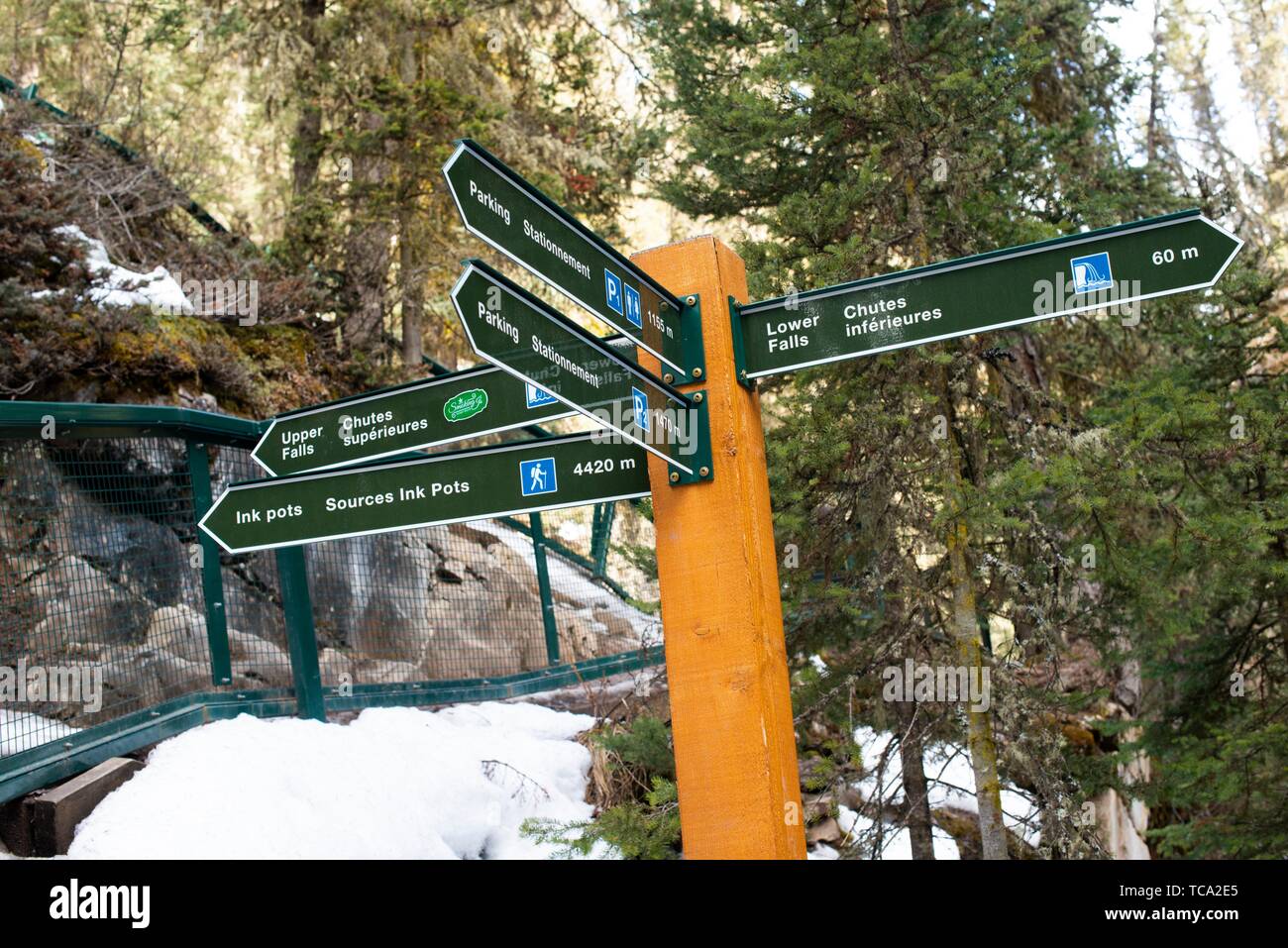 Banff sign hi-res stock photography and images - Alamy
