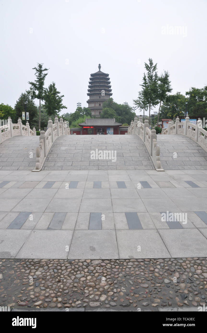 The tianning temple tower hi-res stock photography and images - Alamy