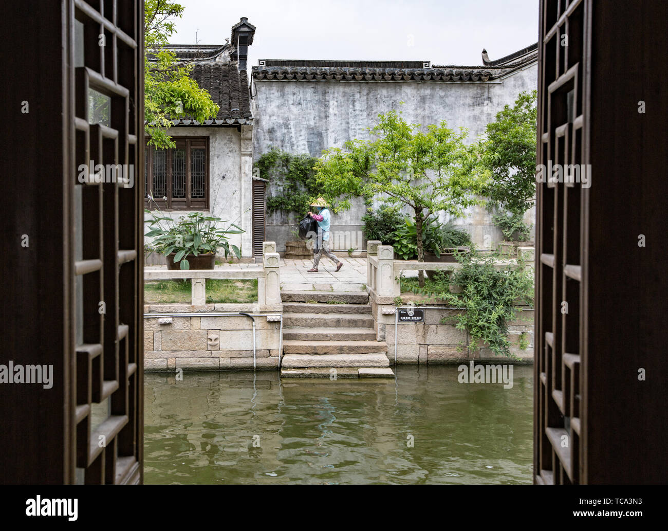 Ancient town of Tangkou, Wuxi Stock Photo - Alamy