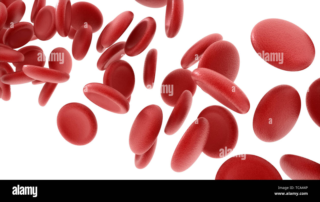 3d rendered platelet model Stock Photo - Alamy