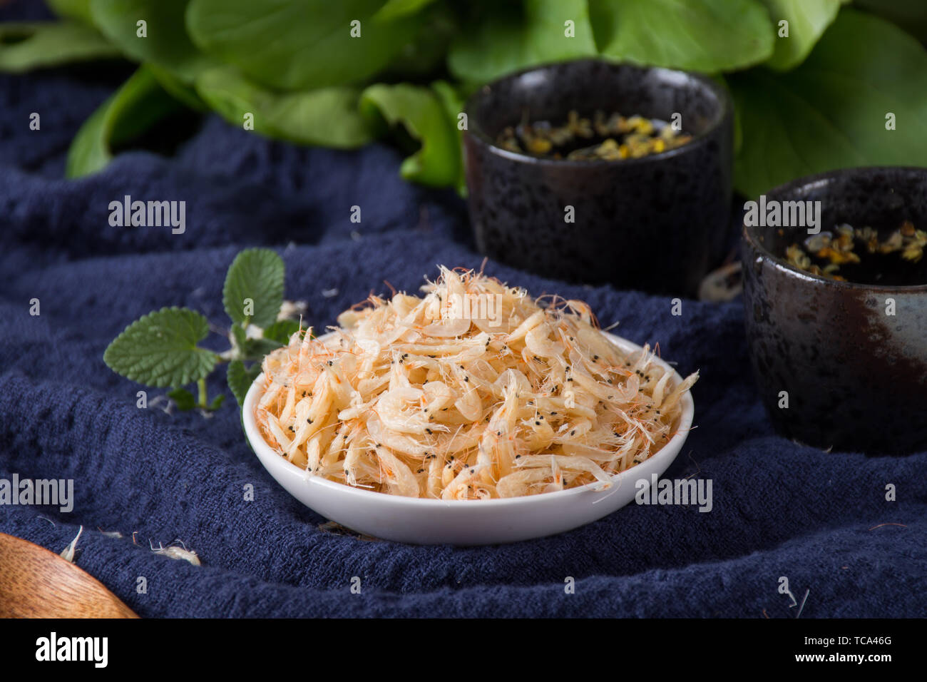 Shrimp skin is a kind of ingredient, mainly made from hairy shrimp ...