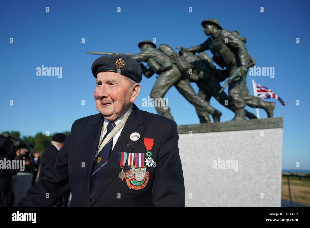 David Woodrow, 95, from Norwich ahead of the Inauguration of the ...