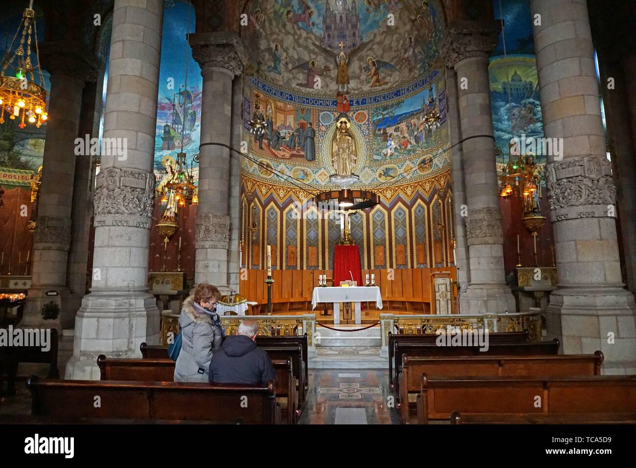 Temple del sagrat cor church hi-res stock photography and images - Alamy