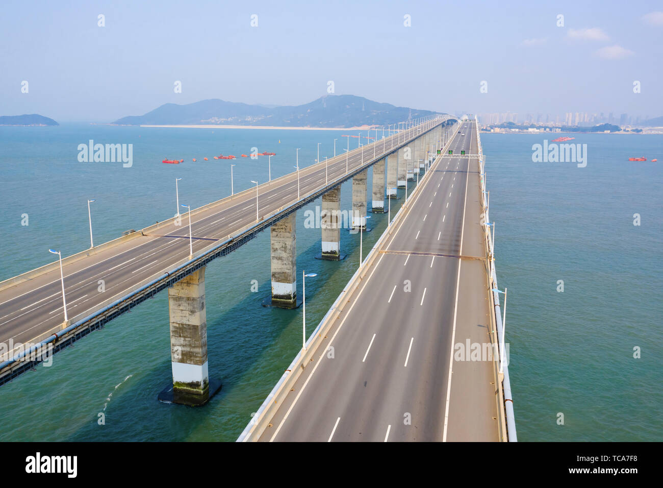 Pingtan Channel Bridge Stock Photo - Alamy