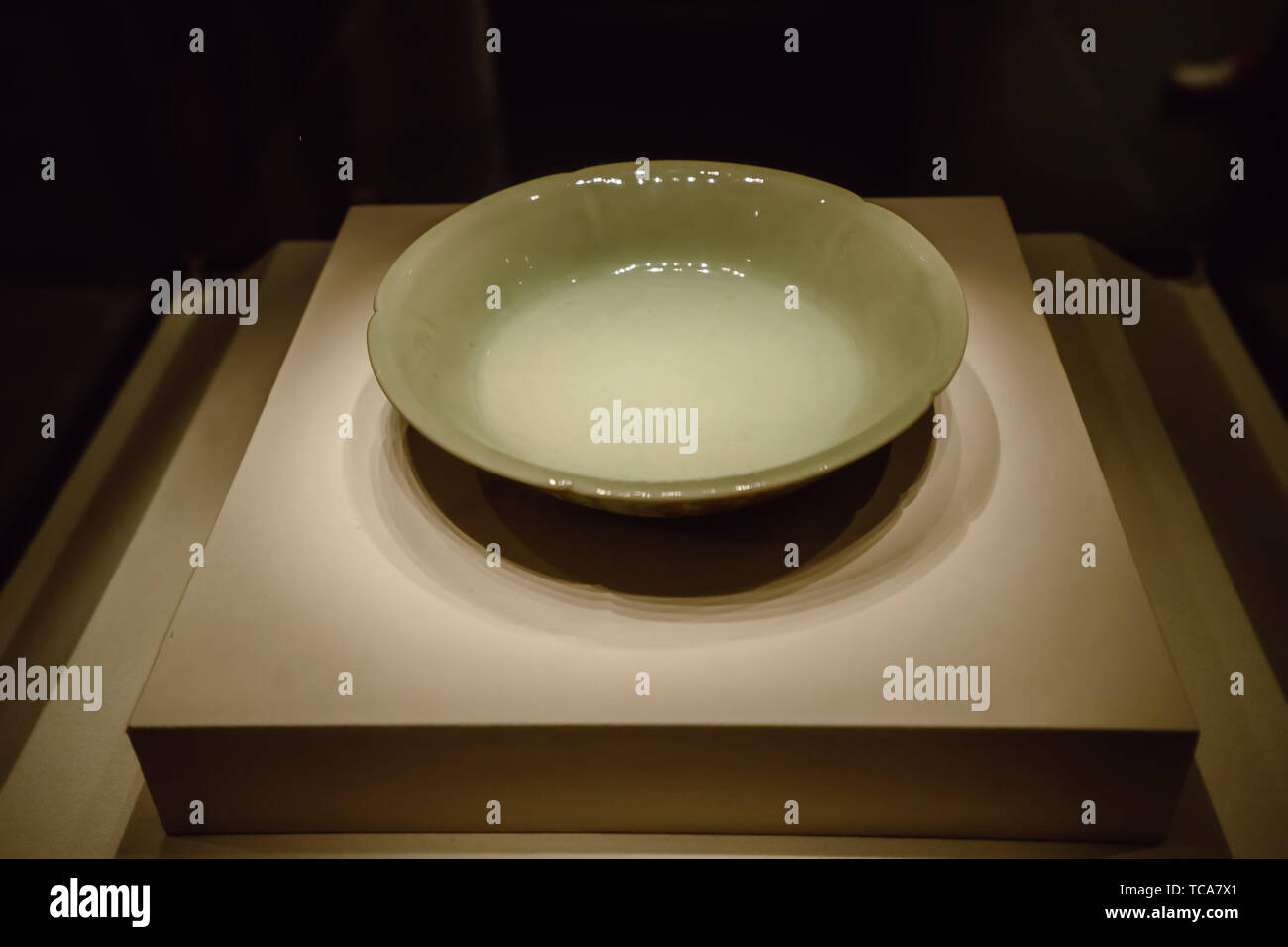 National Museum: Secret porcelain plate Stock Photo - Alamy