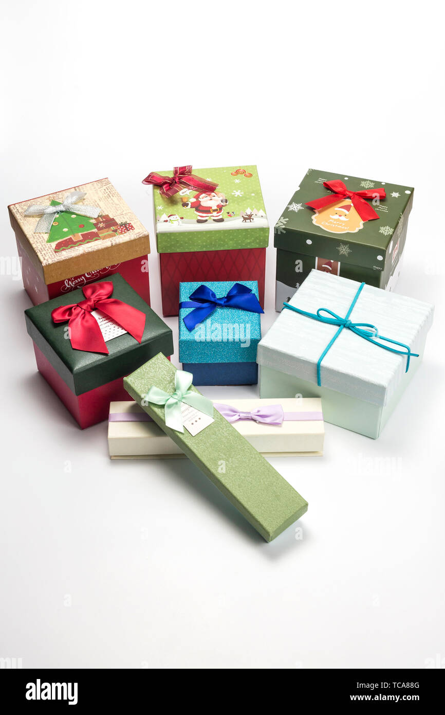 Exquisite gift box Stock Photo - Alamy