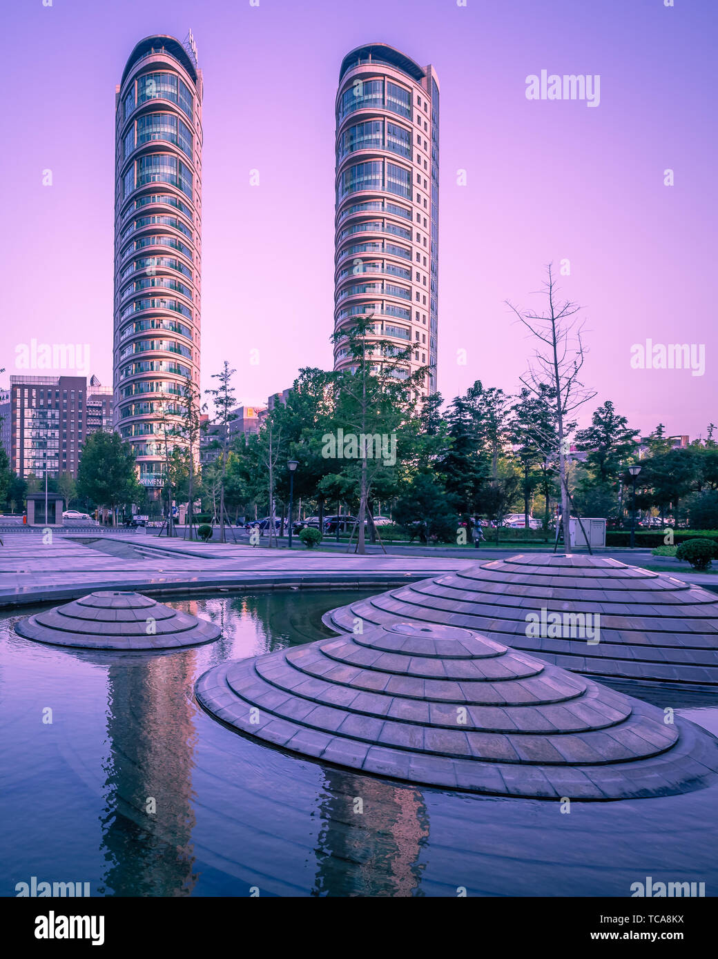 City Street View Stock Photo - Alamy