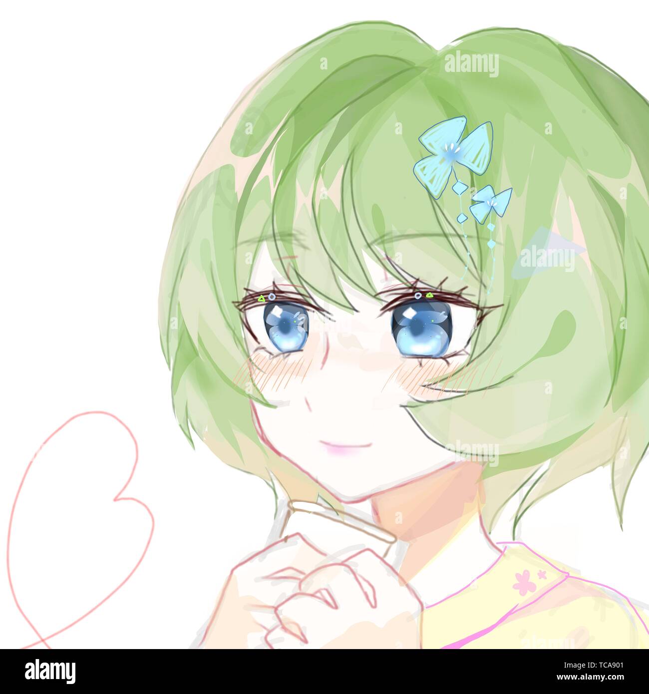 Draw the picture Stock Photo - Alamy