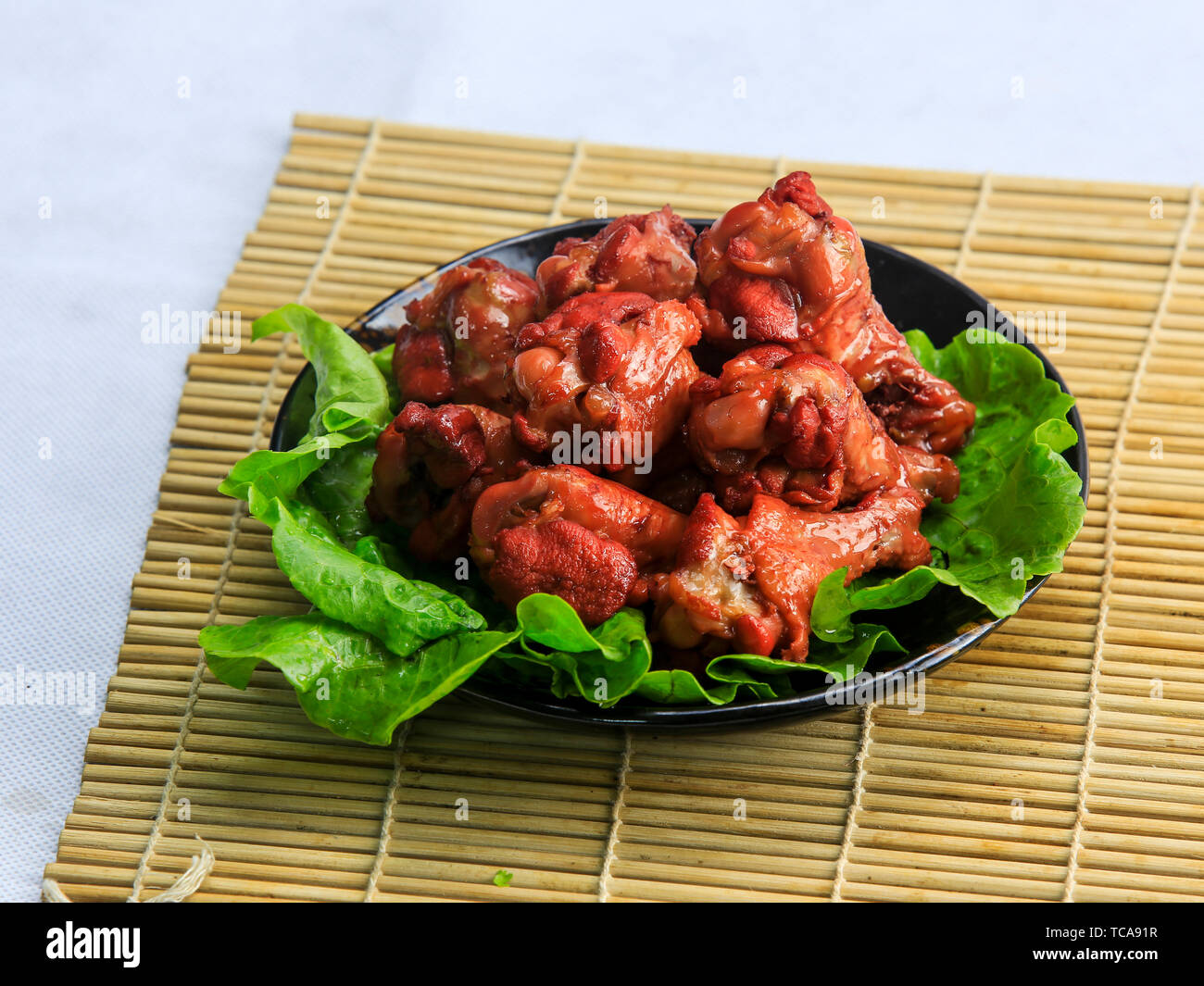 Chicken wings root Stock Photo - Alamy