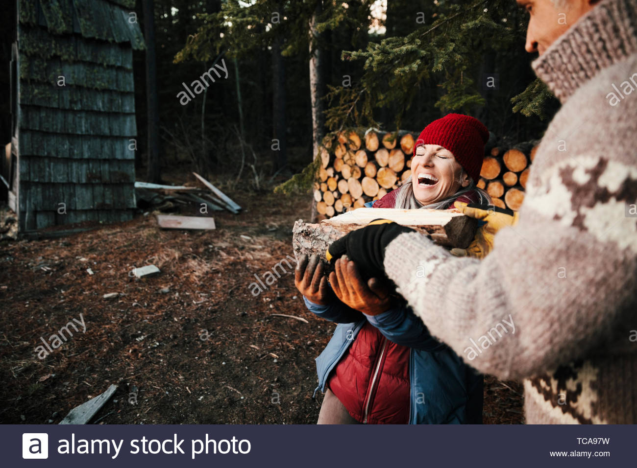 Women gathering firewood hi-res stock photography and images - Alamy
