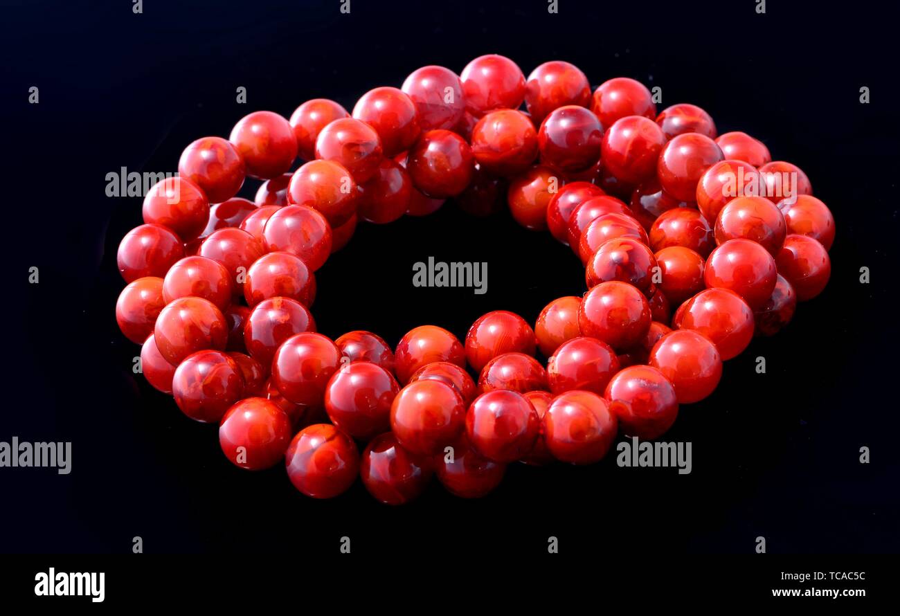 Southern red agate jewellery HD picture Stock Photo - Alamy