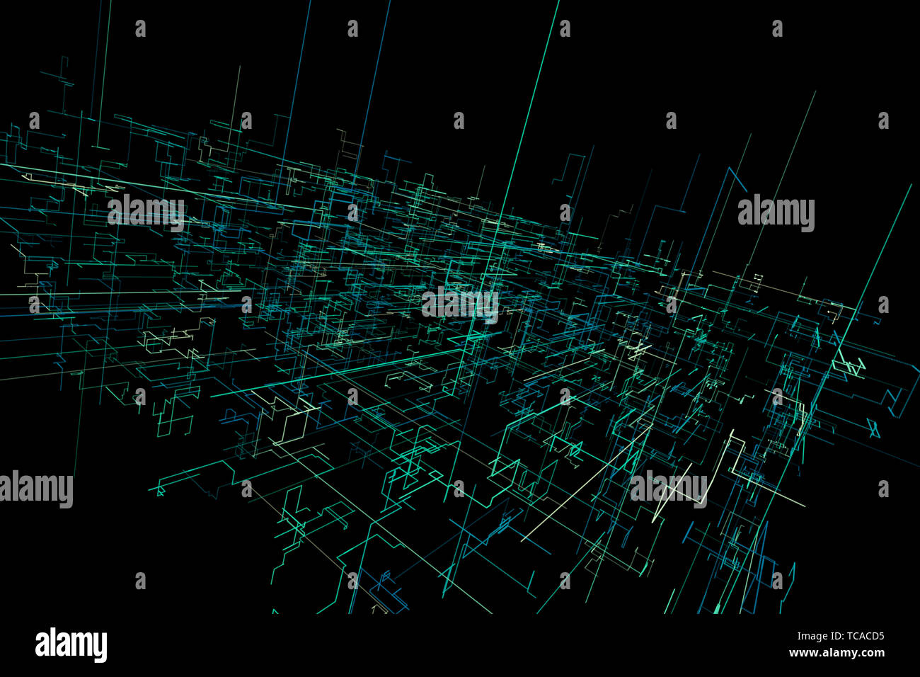 Abstract science and technology Stock Photo - Alamy