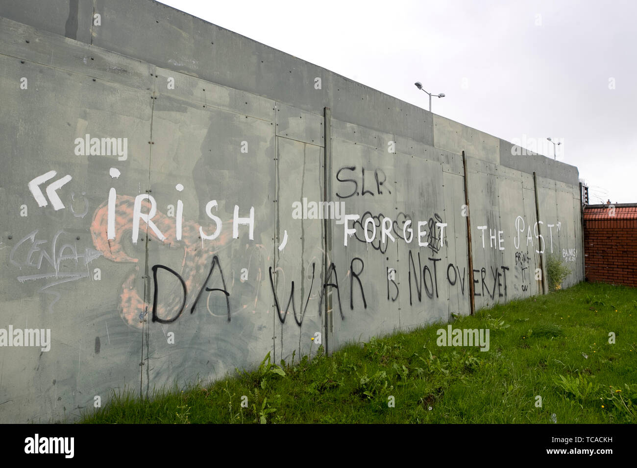 Work underway at the Townsend Street interface gates which form part of ...