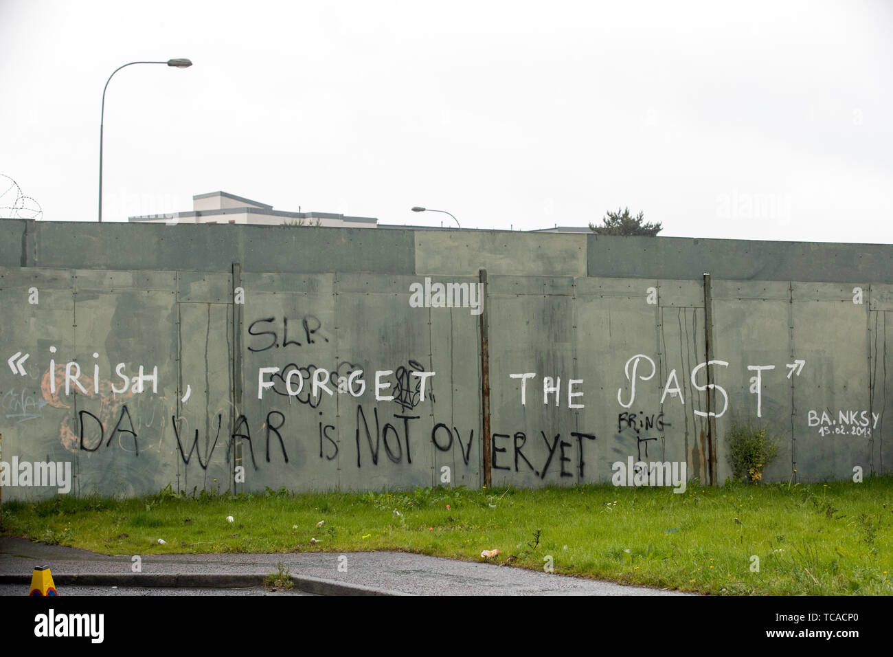 Work underway at the Townsend Street interface gates which form part of ...