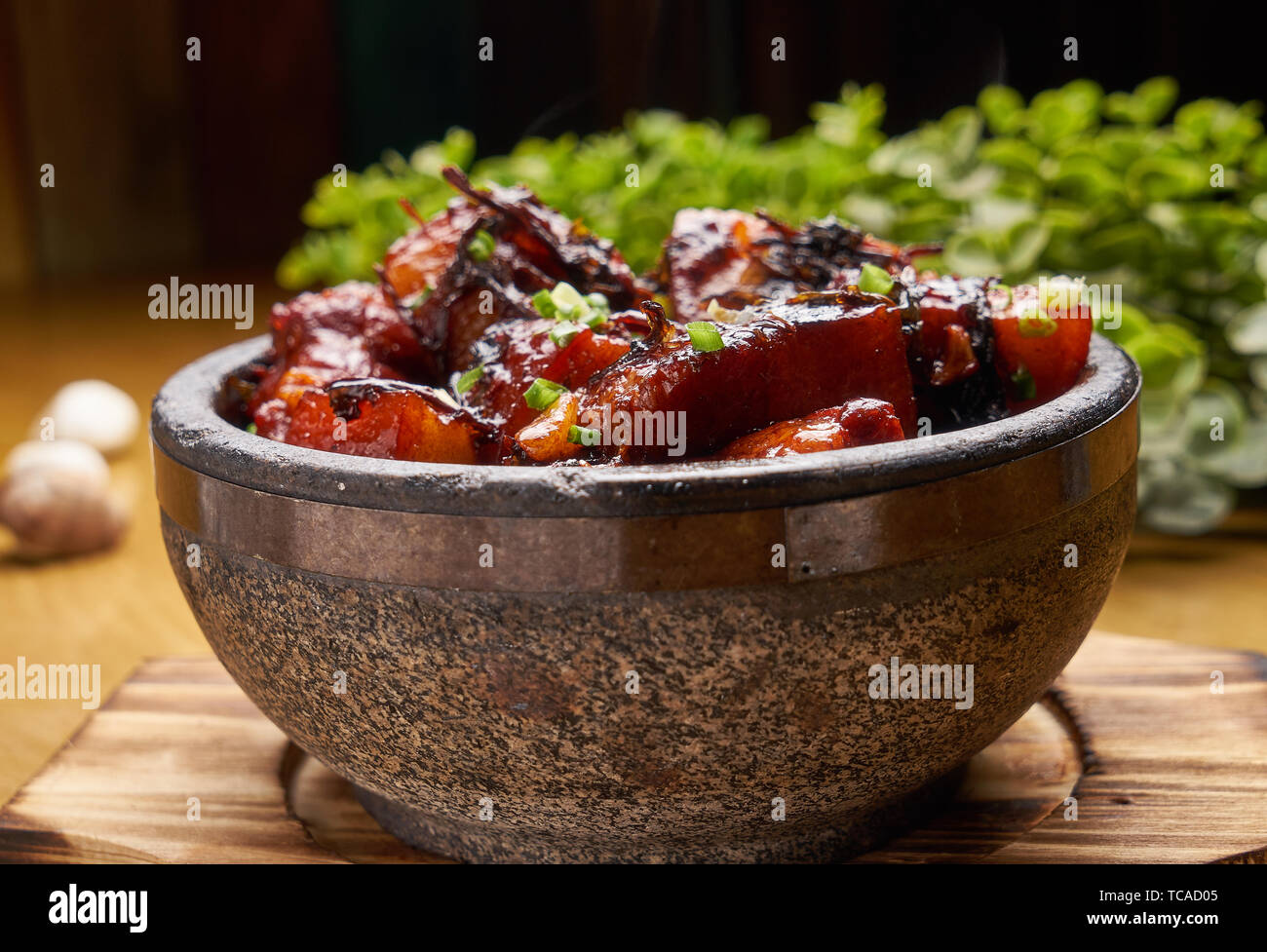 Traditional cuisine, braised meat Stock Photo - Alamy