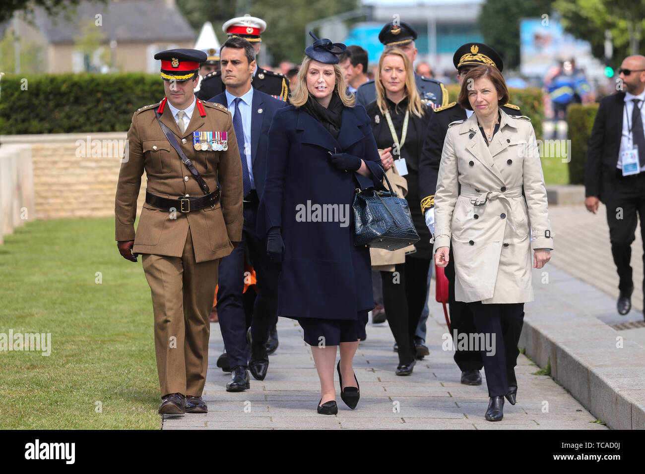 Defence Secretary Penny Mordaunt arrives at the Royal British Legion's ...