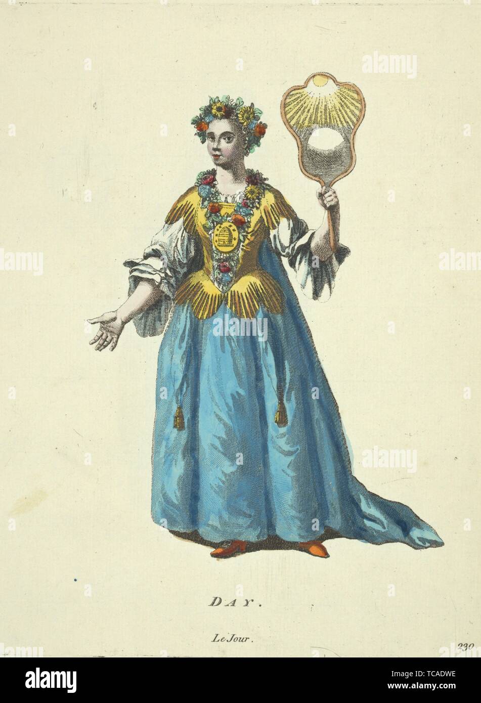 Day. Le Jour. Ripa, Cesare (1560-1645) (Artist). A collection of the ...