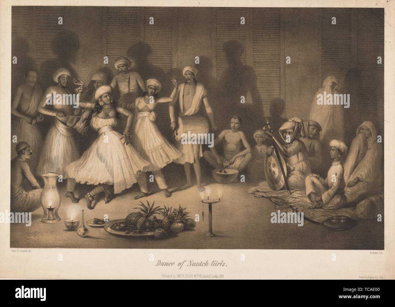 Nautch dance hi-res stock photography and images - Alamy