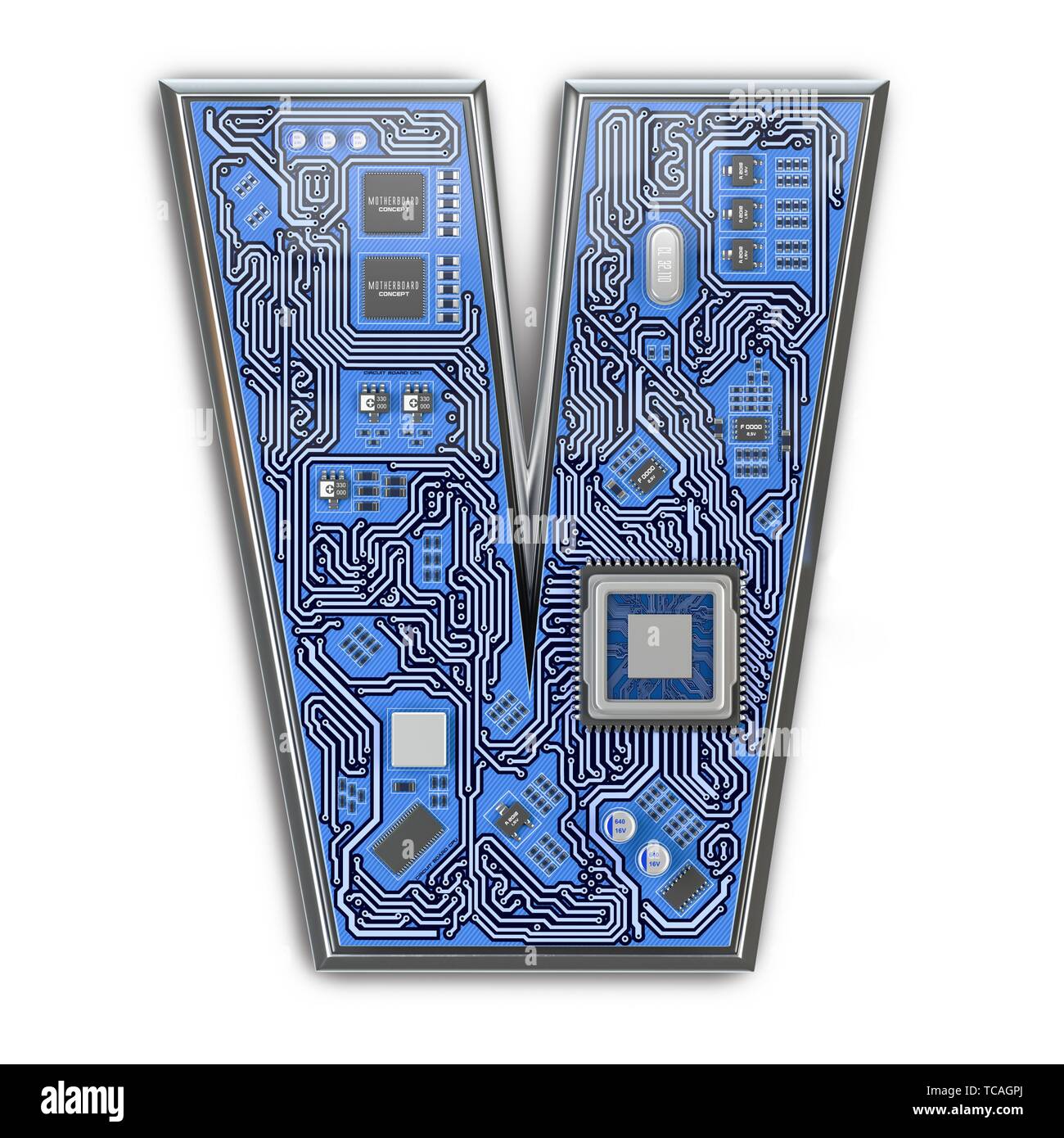 Letter v hi-res stock photography and images - Alamy