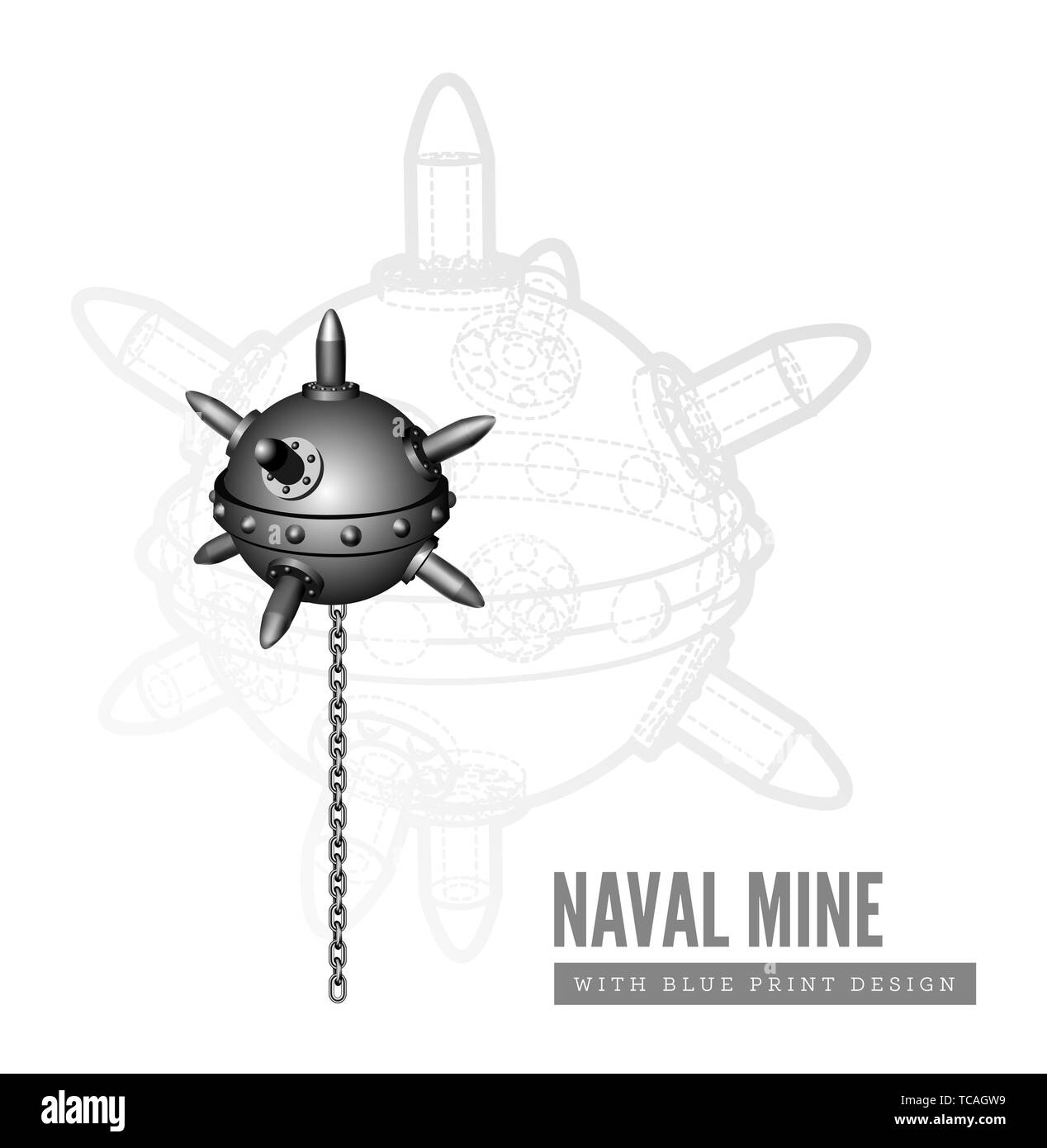 World war naval mine Cut Out Stock Images & Pictures - Alamy