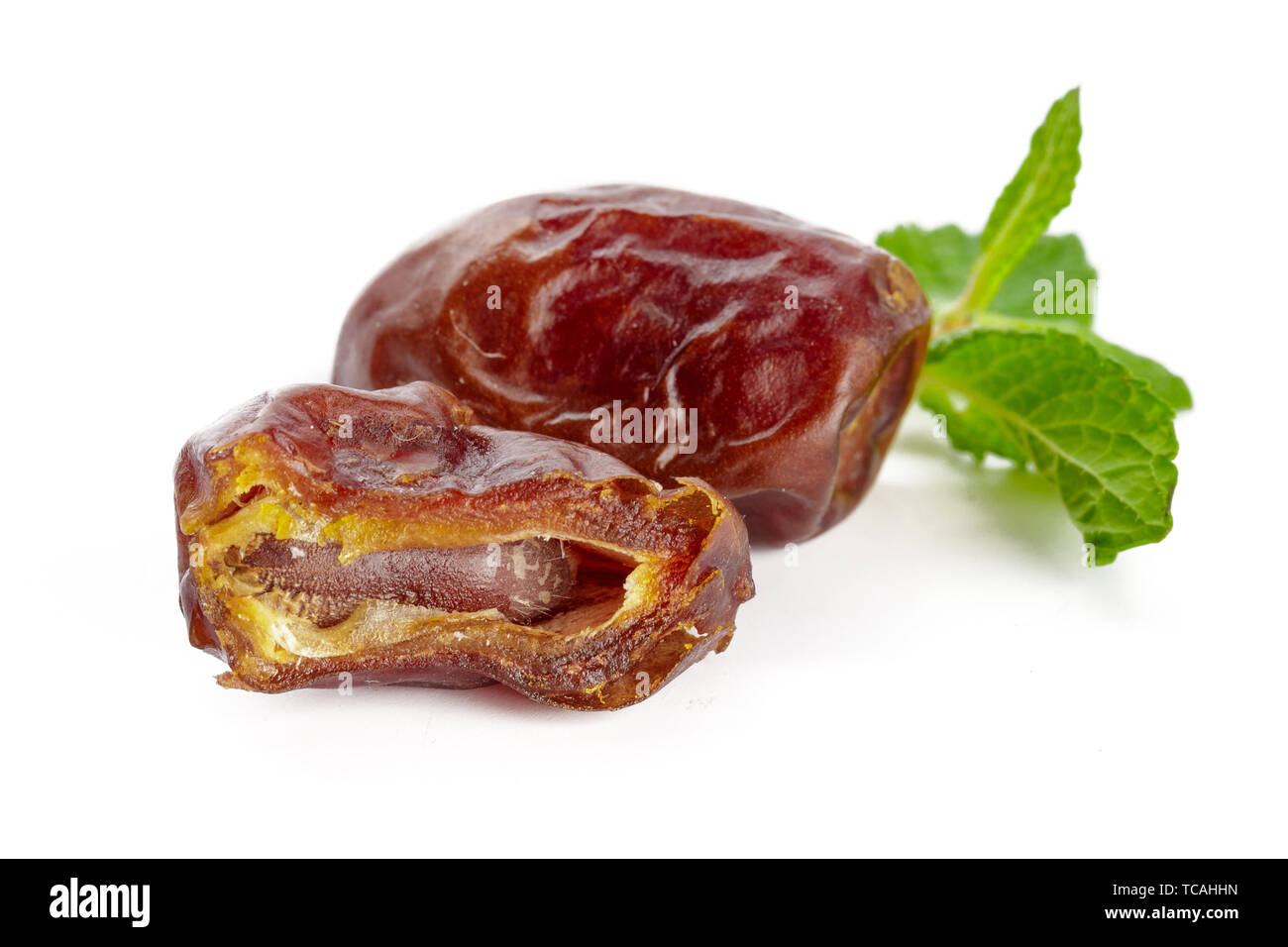 date fruit isolated on white Stock Photo - Alamy