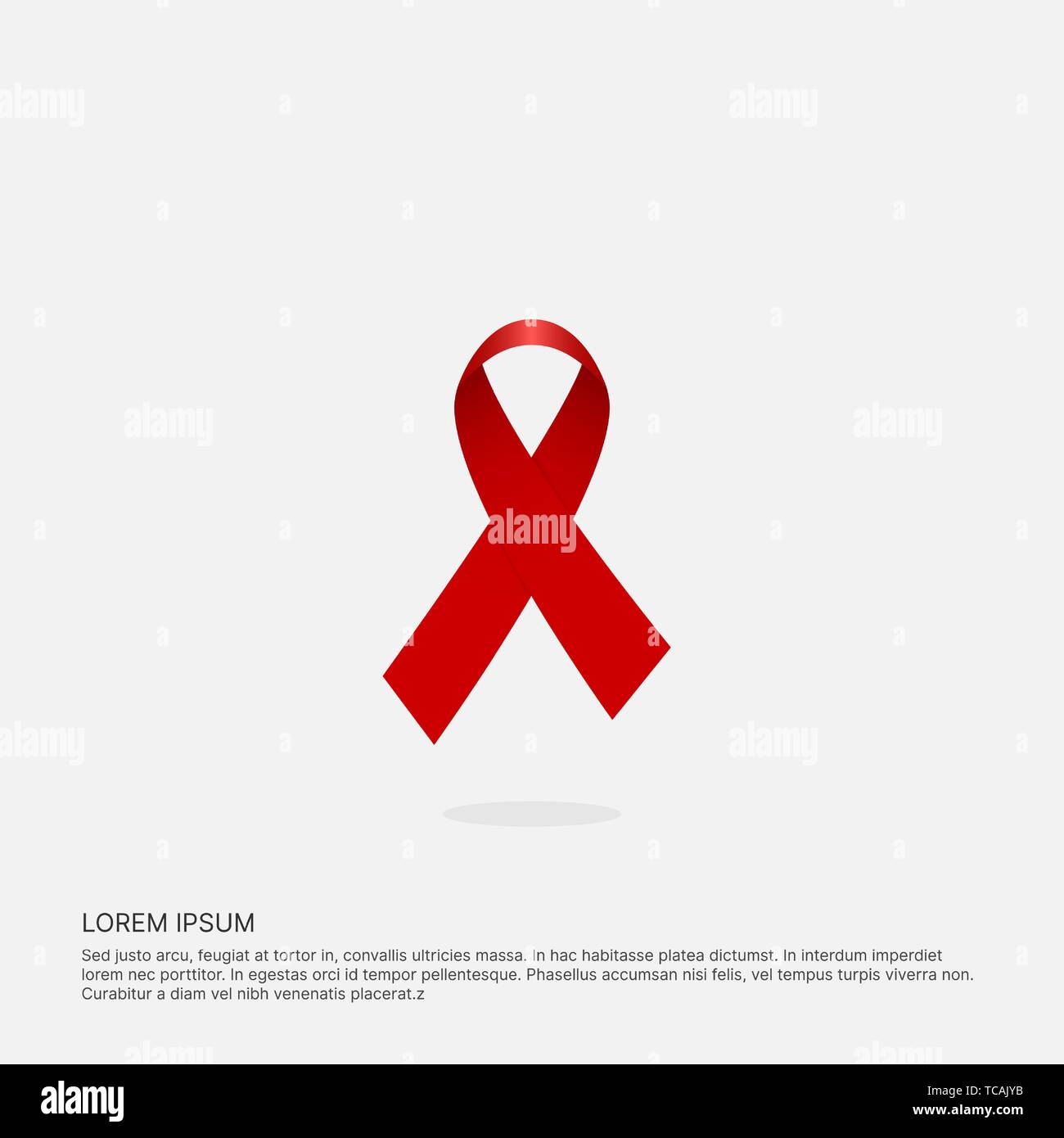 Poster, ribbon, health. world aids day. Stop AIDS - 1st December. The ...