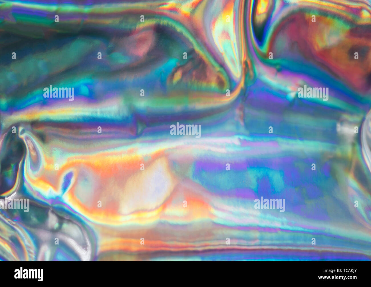 Holographic iridescent abstract blurred surface. Holographic gradient ...
