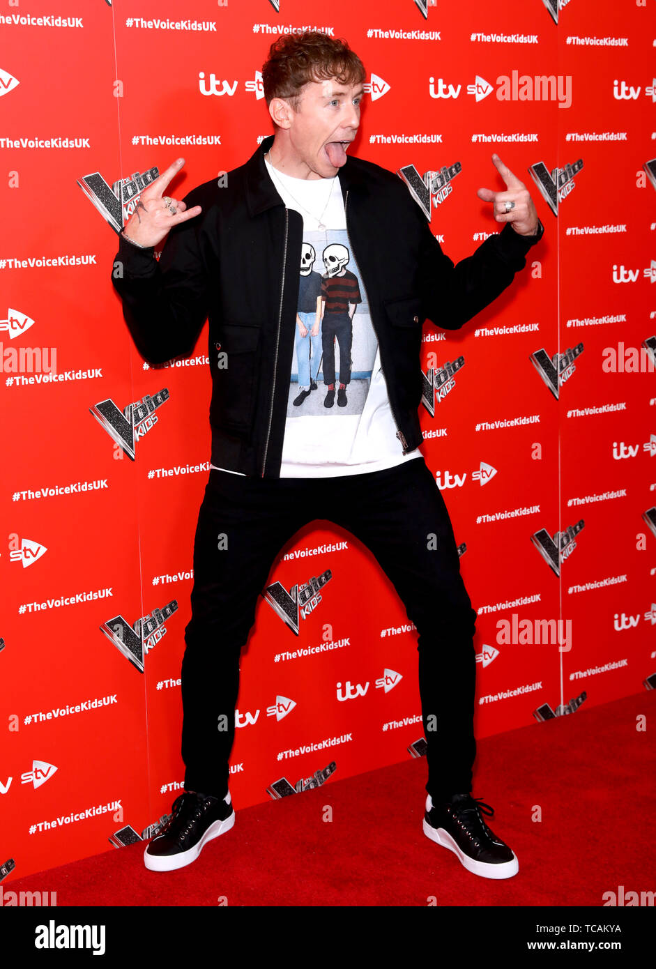 Danny Jones at the Voice Kids 2019 Photocall held at The Royal Society ...