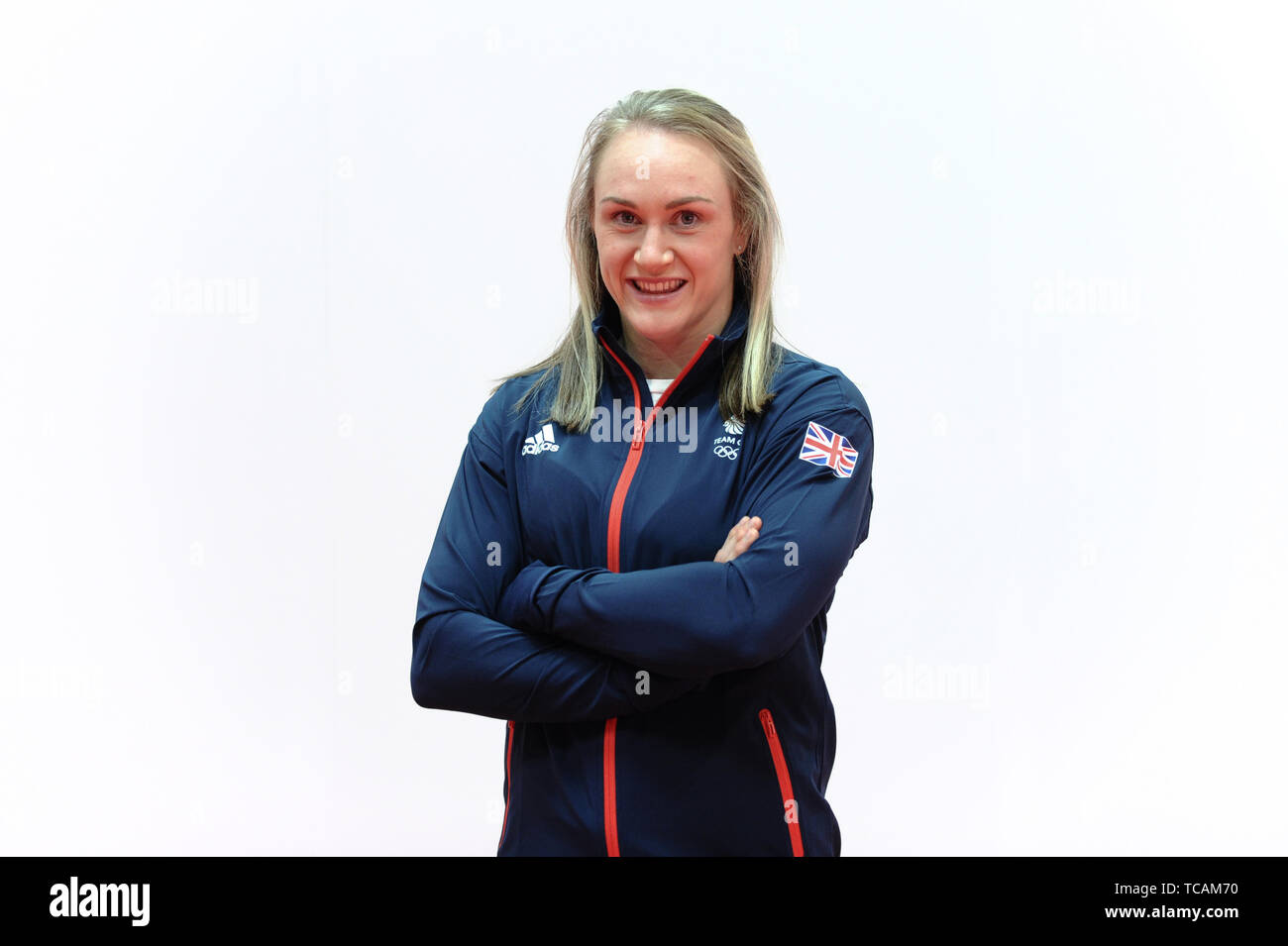 Gemma Howell during the kitting out session for the 2019 Minsk European ...