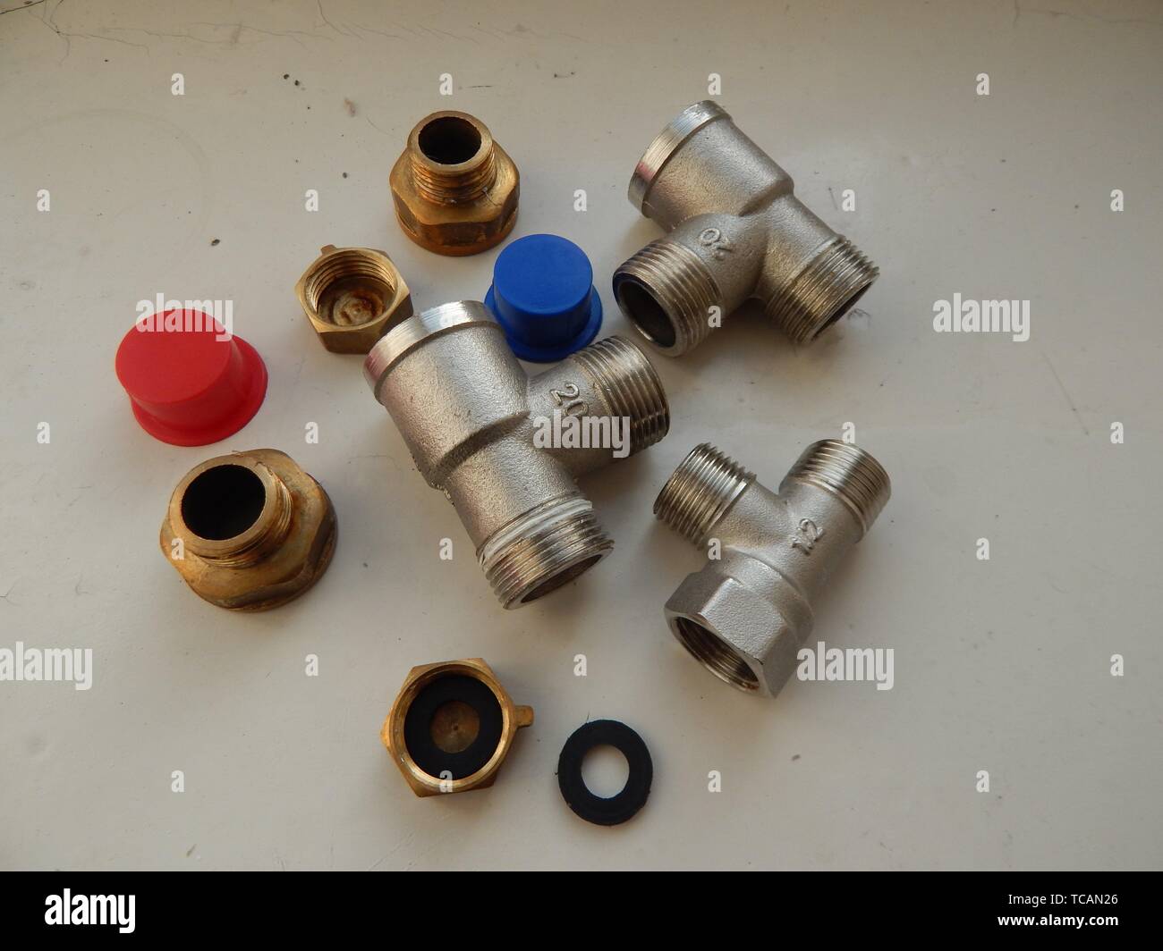 Plumbing fitting tap connector hi-res stock photography and images - Alamy