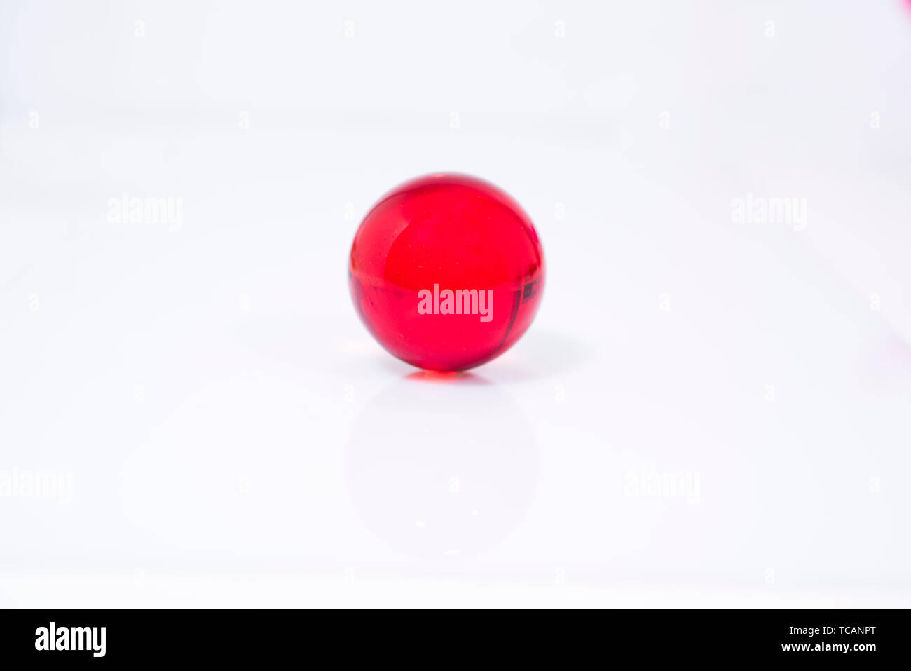 Abstract photo with small glass balls on transparent background Stock ...