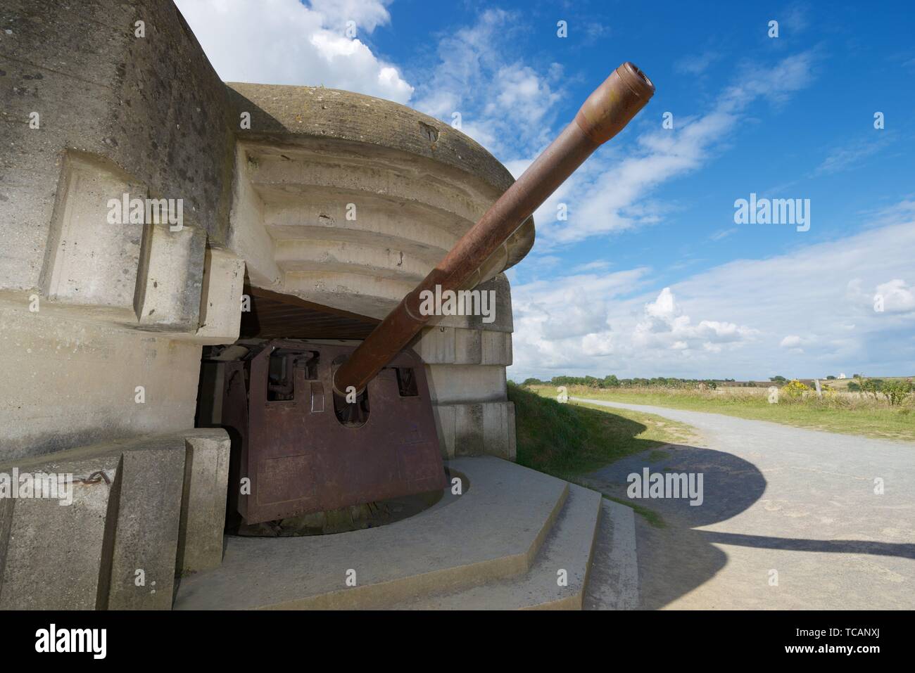 German Coastal Artillery Battery High Resolution Stock Photography and ...