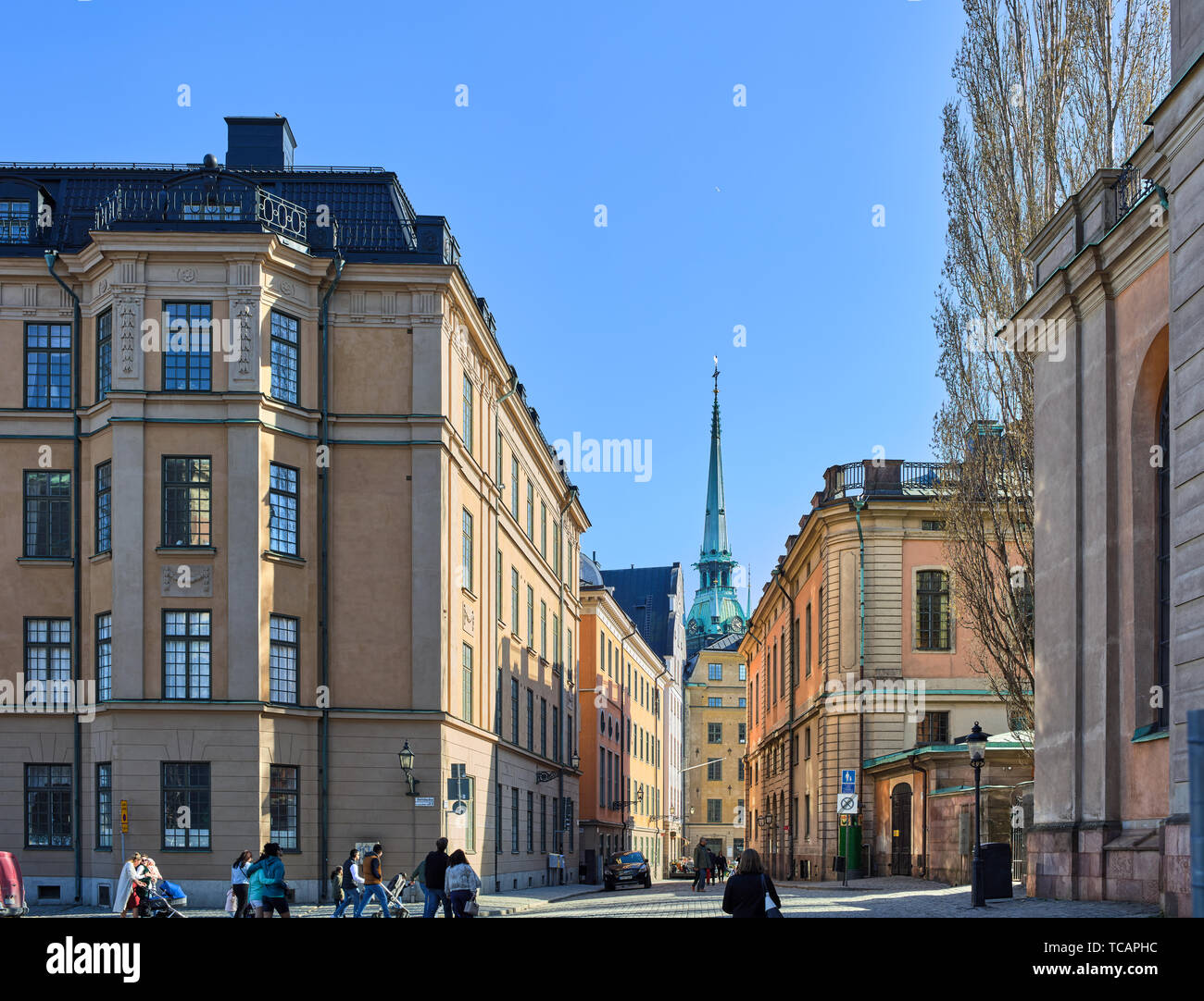 Slottsbacken hi-res stock photography and images - Alamy