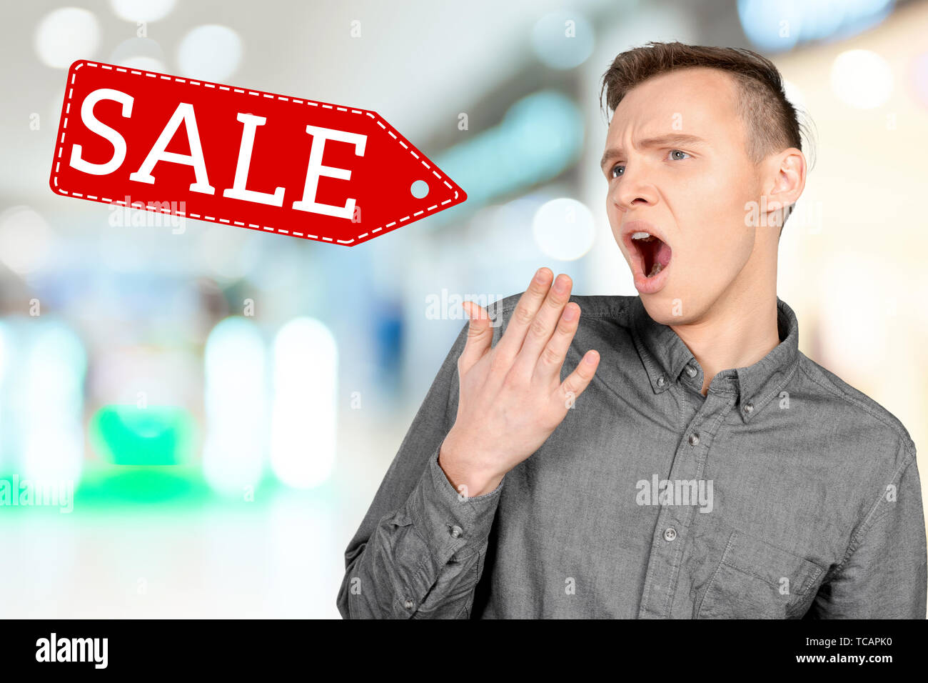 Man yawning 50 hi-res stock photography and images - Alamy
