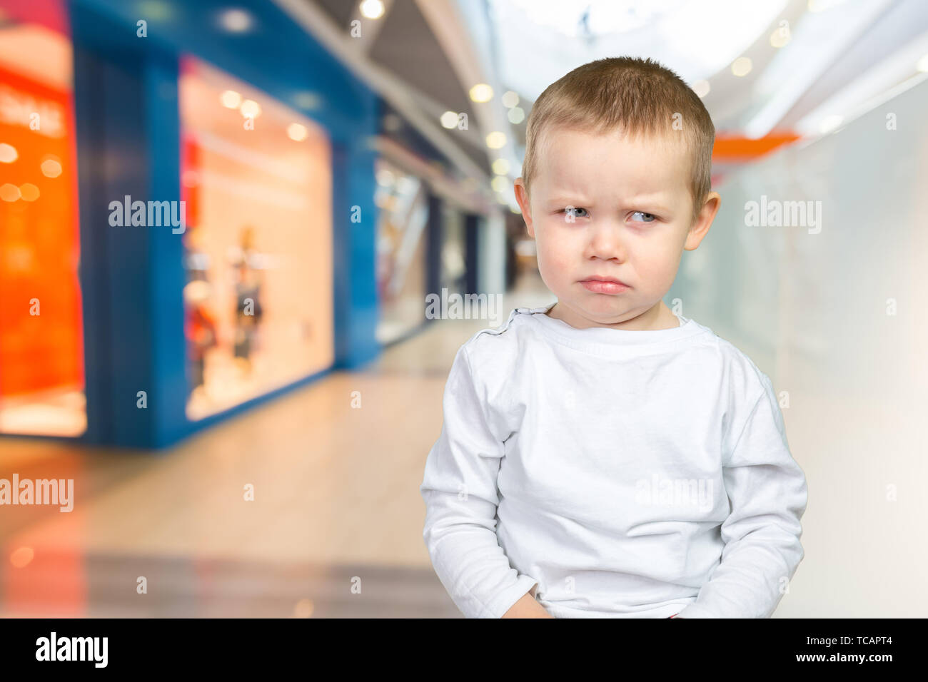 Worried and sad boy Stock Photo - Alamy