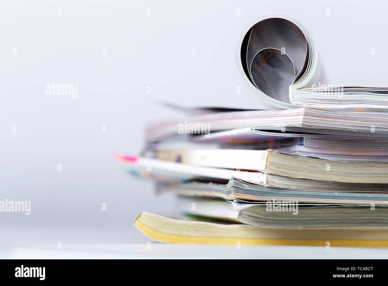 magazine close up Stock Photo - Alamy