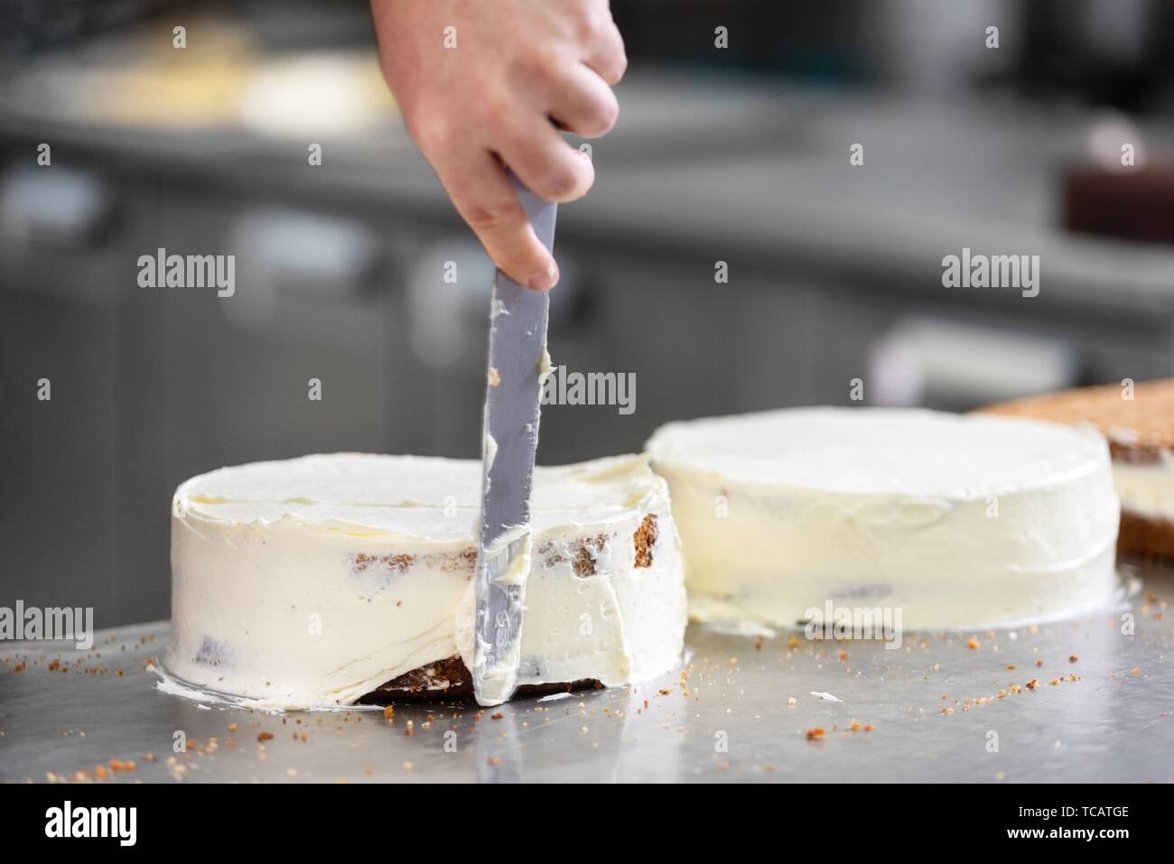 Professional cake decoration hi-res stock photography and images - Alamy
