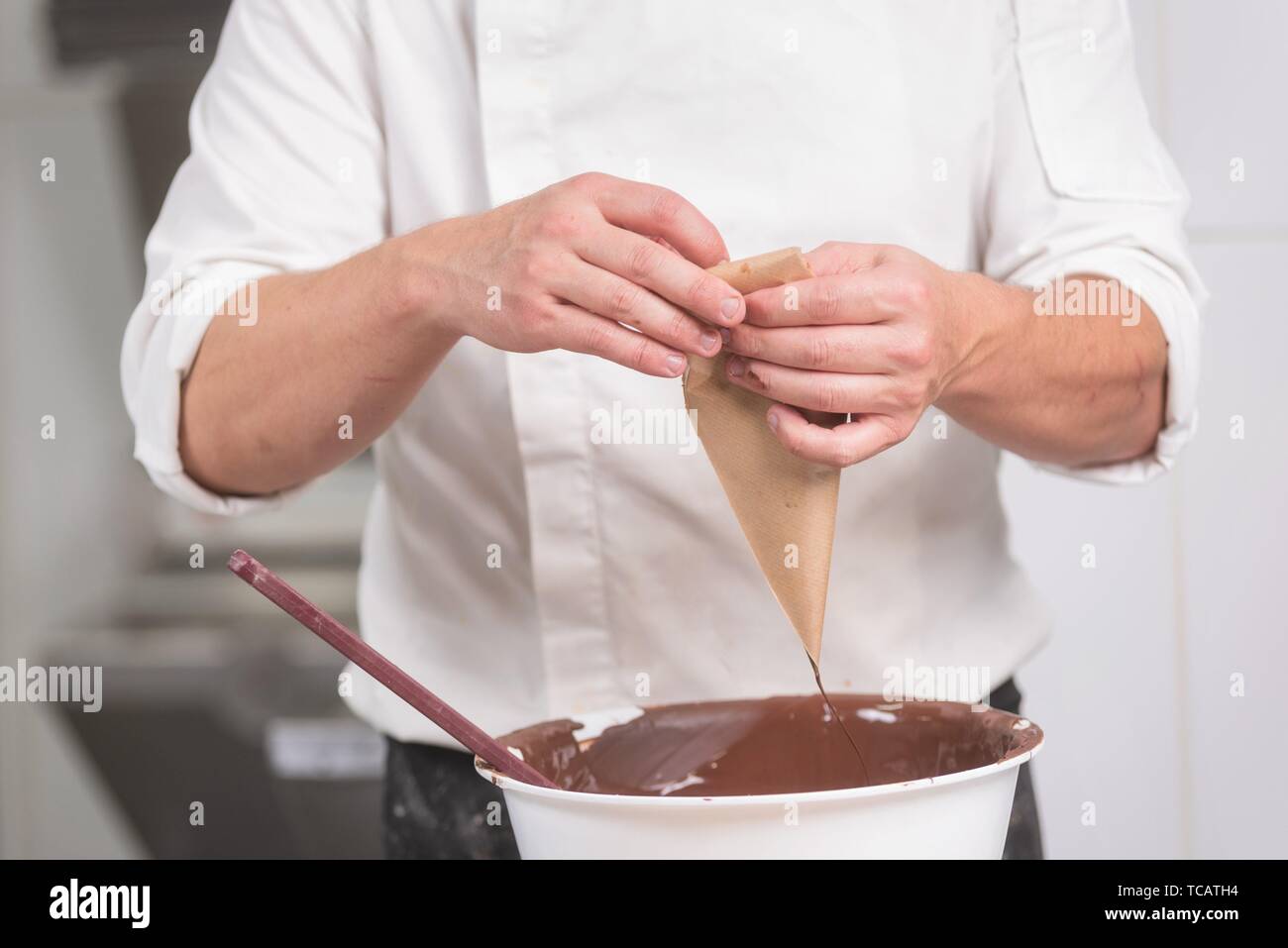 Professional chocolate hi-res stock photography and images - Alamy