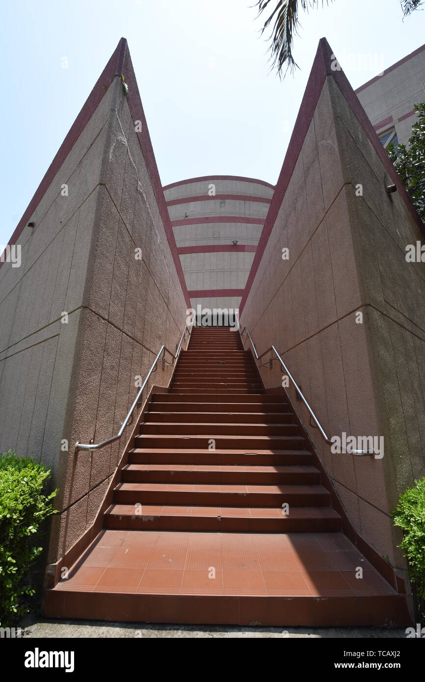 Dynamotion Stairs of the Science City, Kolkata, India Stock Photo - Alamy