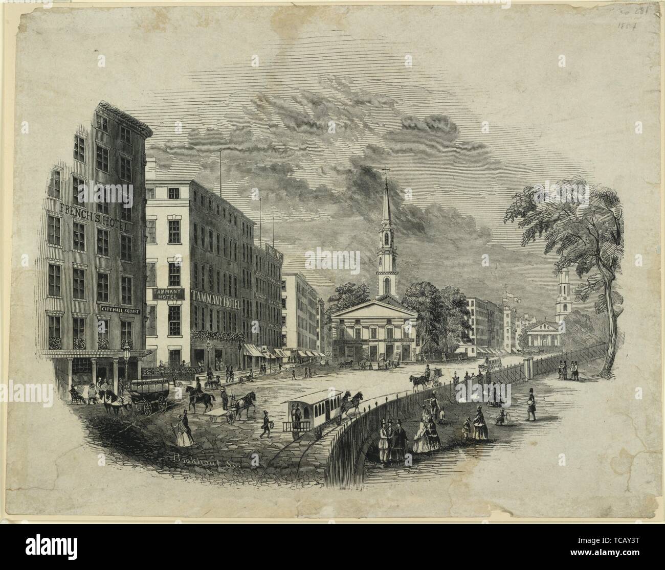 1899 new york square hi-res stock photography and images - Alamy